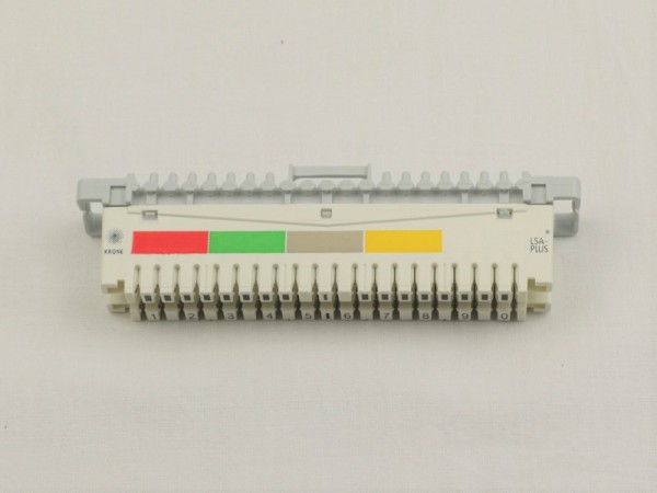 CommScope Krone LSA-PLUS Trennleiste 2/10 weiß mit Farbcode 1 für 10 DA - 6089 1 102-01 ...