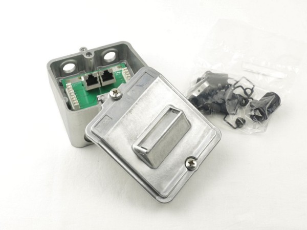 KOMOS Industrie-Anschlußdose Cat.6A Aufputz IP67 - 0.6128-14 ...