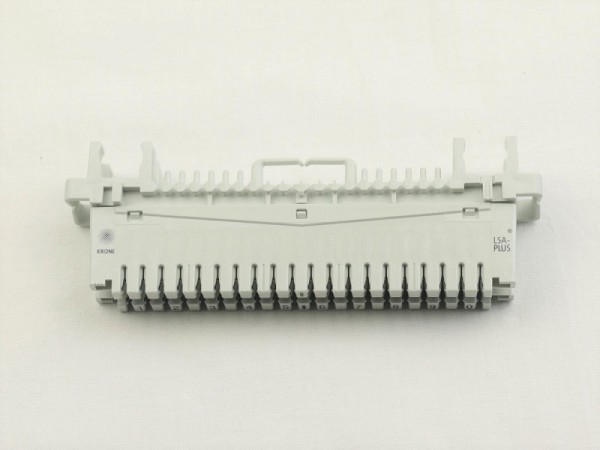 CommScope Krone LSA-PROFIL Anschlussleiste 2/10 grau ohne Farbcode für ...